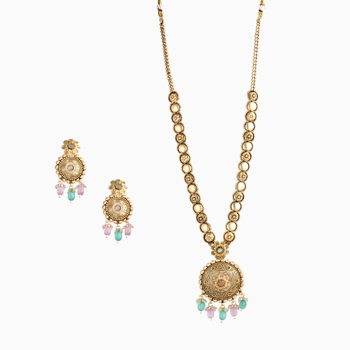 Chandrika Gold-Plated Necklace Sets Traditional Jewellery for Festive ...